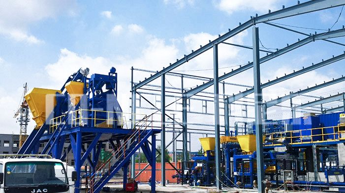 CQM330强力混合机与CMP750行星式搅拌机配套玛莎砖机生产线—内蒙项目 - 【科尼乐机械官网】立轴行星式搅拌机_强力混合机_混合造粒机 ...